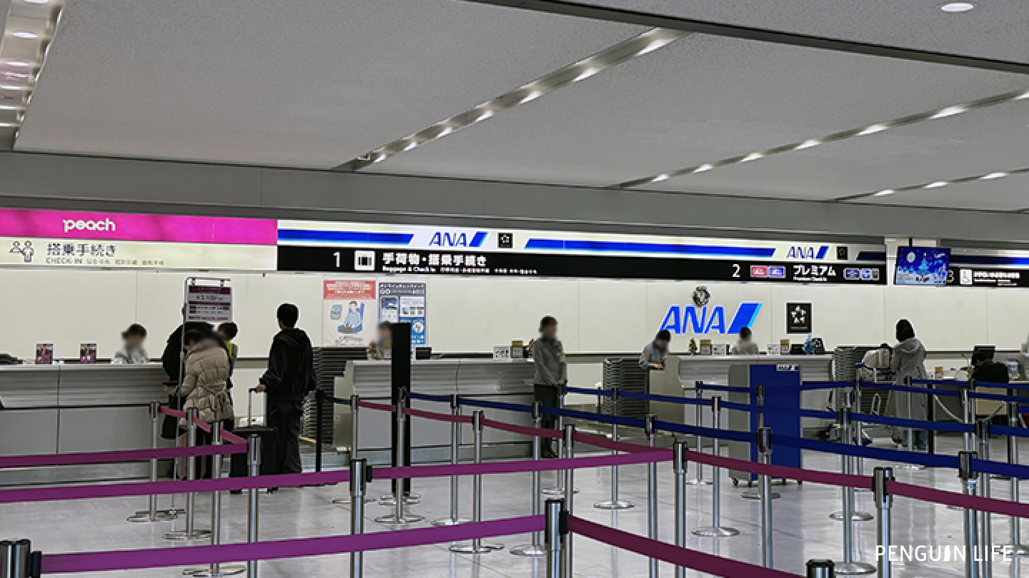 成田空港からANA国内線を利用してみた！搭乗までの流れまとめ